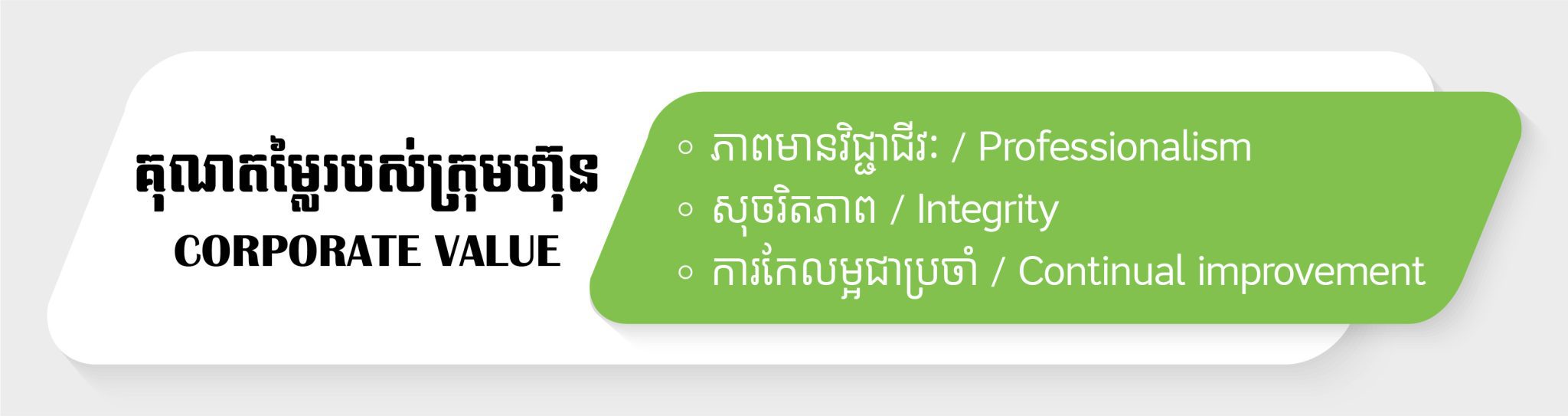 Our mission and corporate value – Misota Group